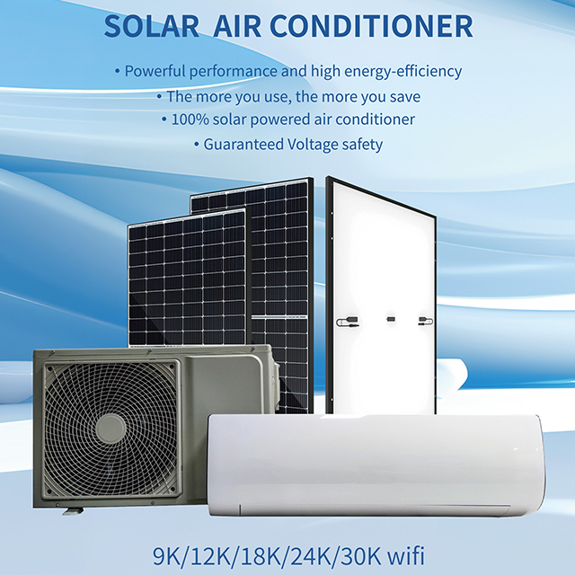 12000 BTU Car Cooler Split Hybrid System DC Solar Air Conditioners